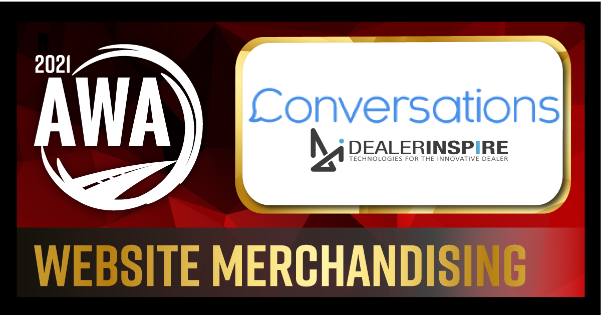 Dealer Inspire Conversations Platform Product Review | 2021 AWA Awards